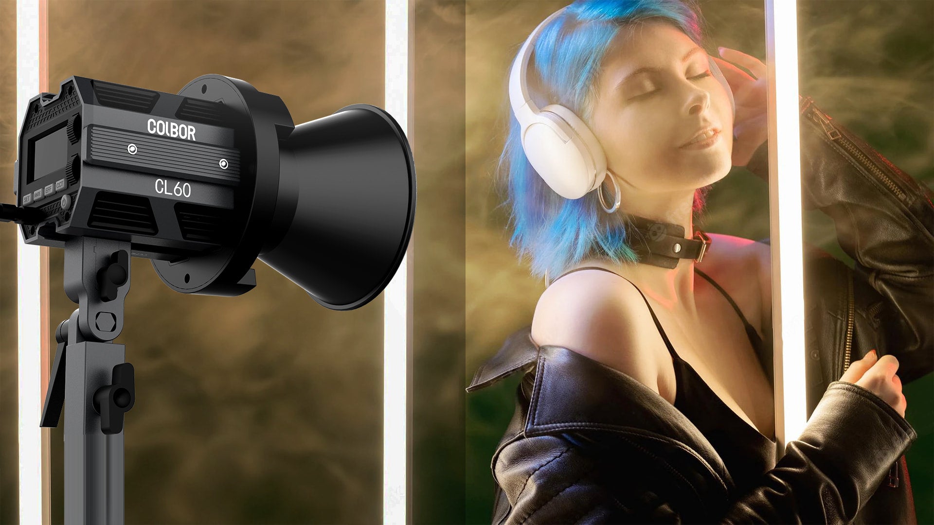 How to set up ideal music video lights? – COLBOR