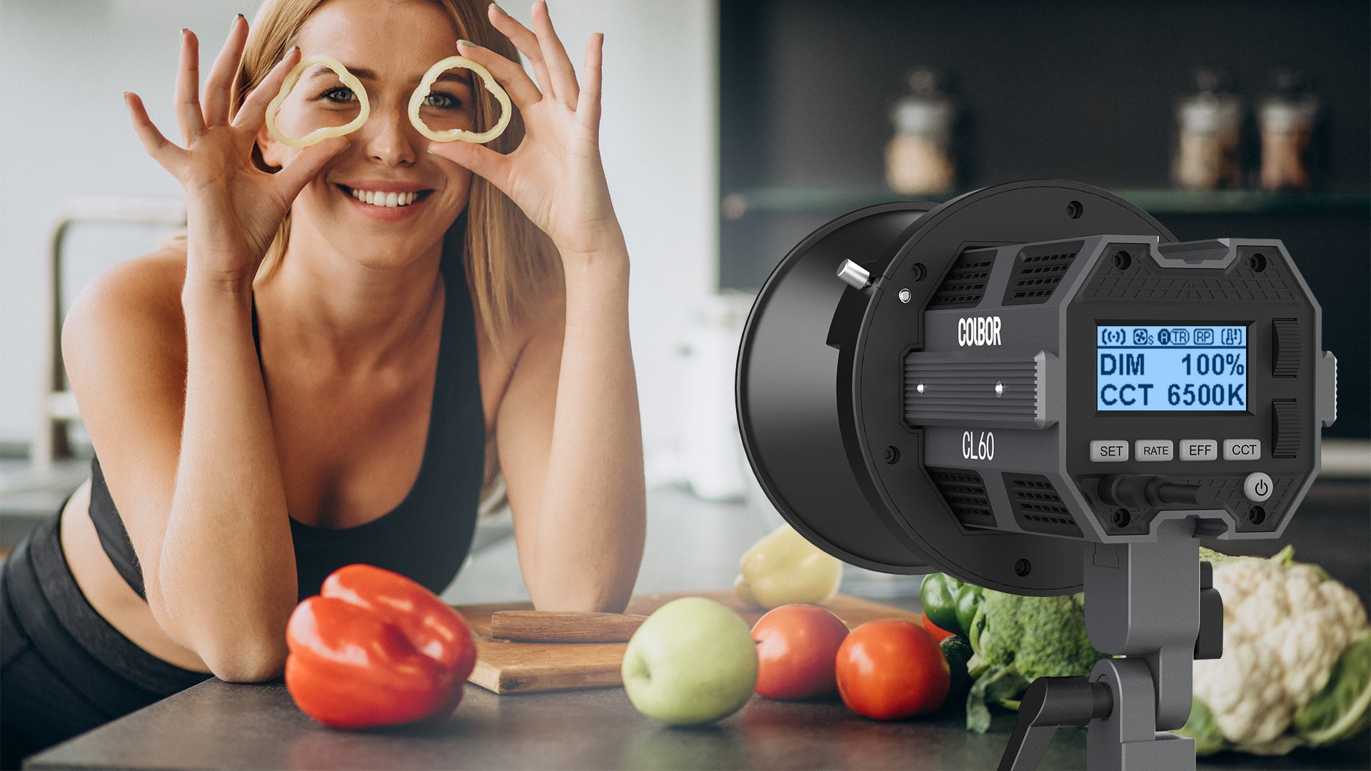 Four basics about continuous light for food photography – COLBOR