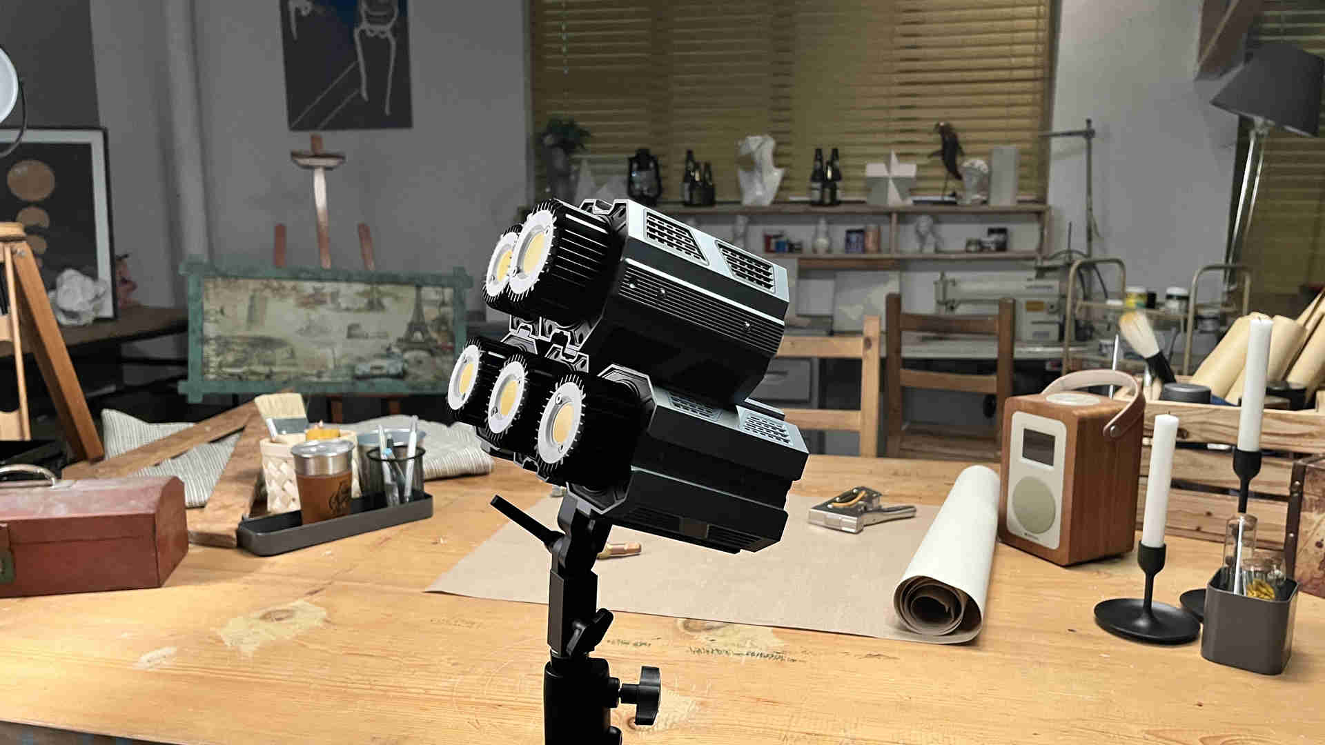 How to set up home studio lighting for video? – COLBOR